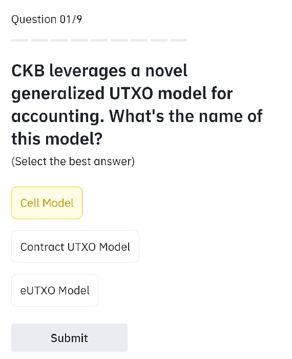 Ckb Binance learn and earn Answers :: Biricoinmidedi